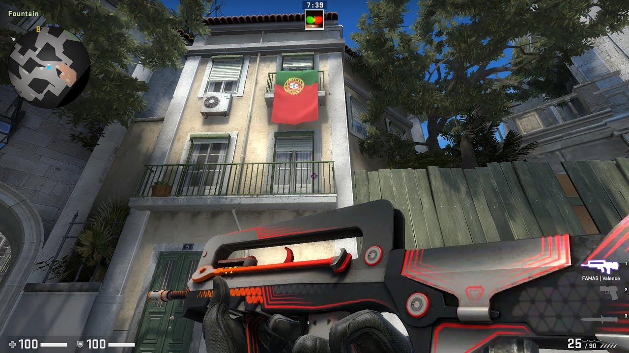CSGO FAMAS Valence Minimal Wear - YouTube