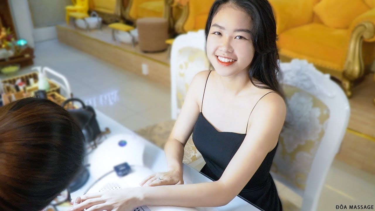 [ Linn Relax ] Experience hand skin, design and hand massage at Hoang ...