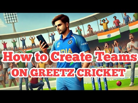 How to create teams on Greetz Cricket Team creator App - Part 2 Customizing Captain and Vice ...