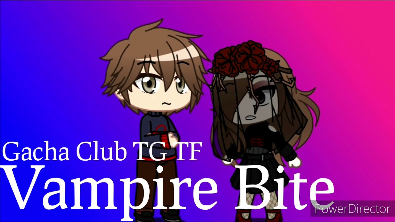 Gacha Club TG TF Vampire Bite (Very very late Halloween special) - YouTube