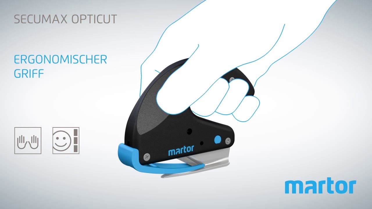 Sicherheitsmesser MARTOR SECUMAX OPTICUT Produktvideo D - YouTube