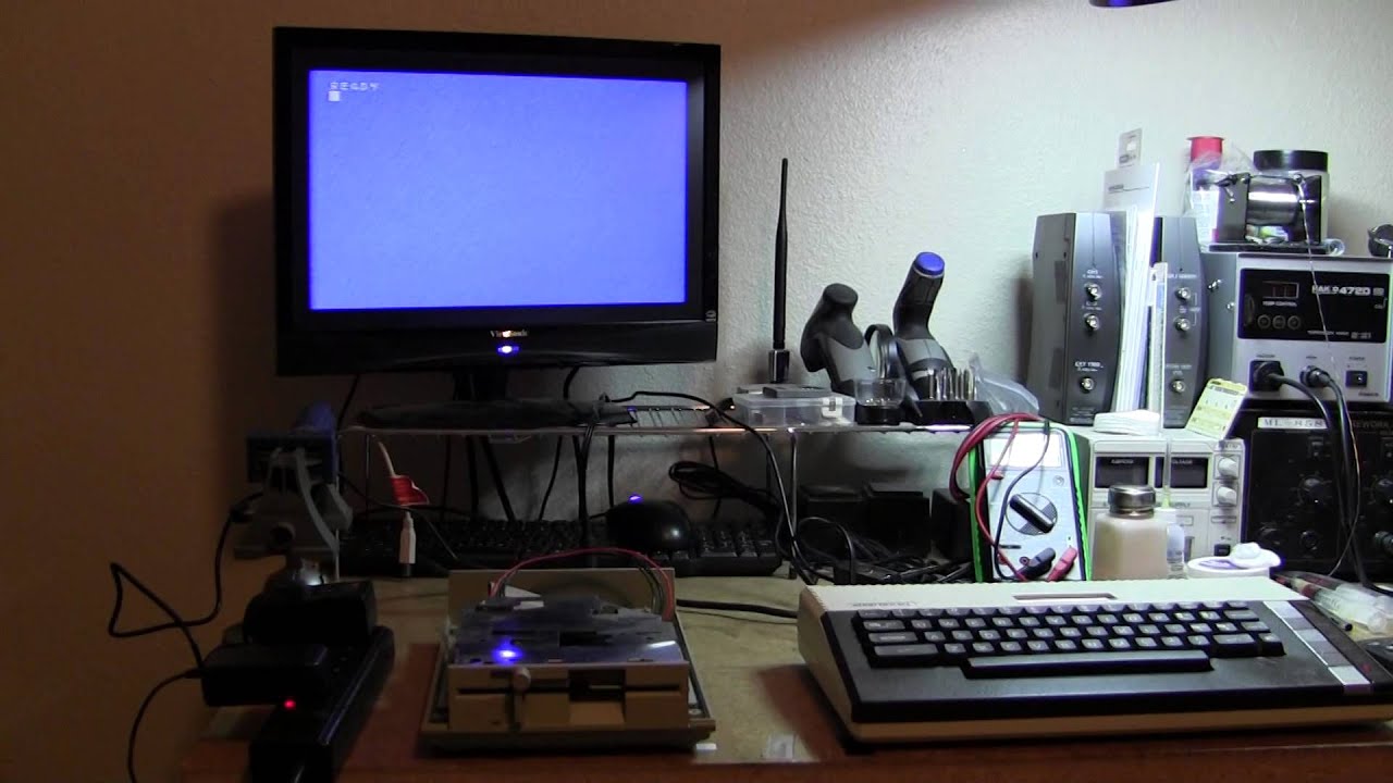 Reimaged Atari XF551 mainboard pic 2 - YouTube