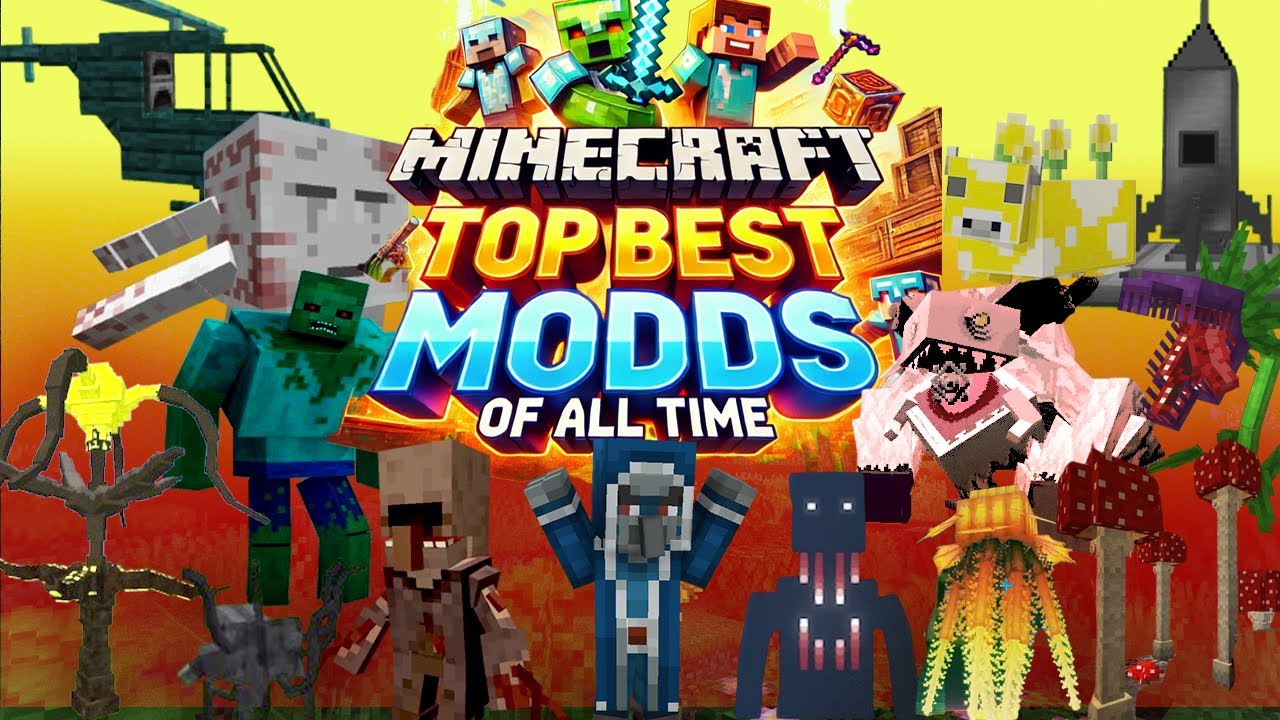 TOP BEST MINECRAFT MODS OF ALL TIME (2024-2014) -- FULL SHOWCASE ...