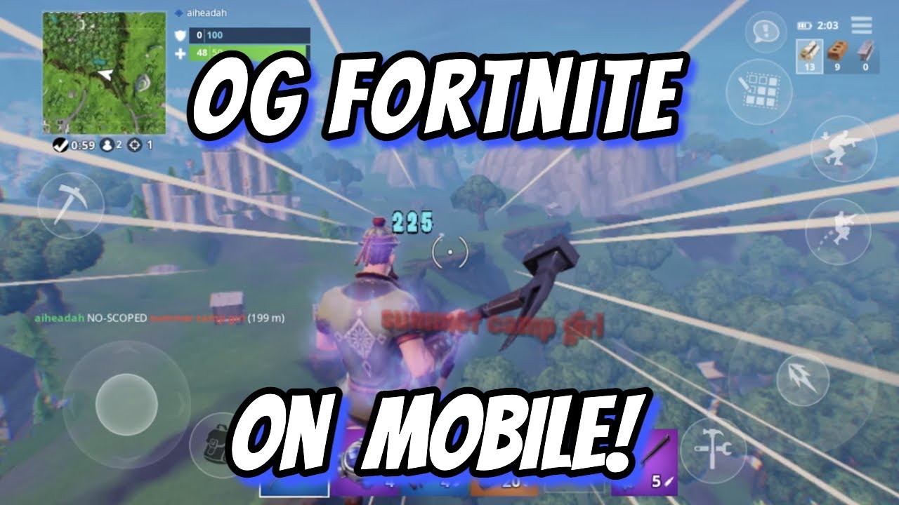 How to Play OG Fortnite on iOS in 2023!! - YouTube
