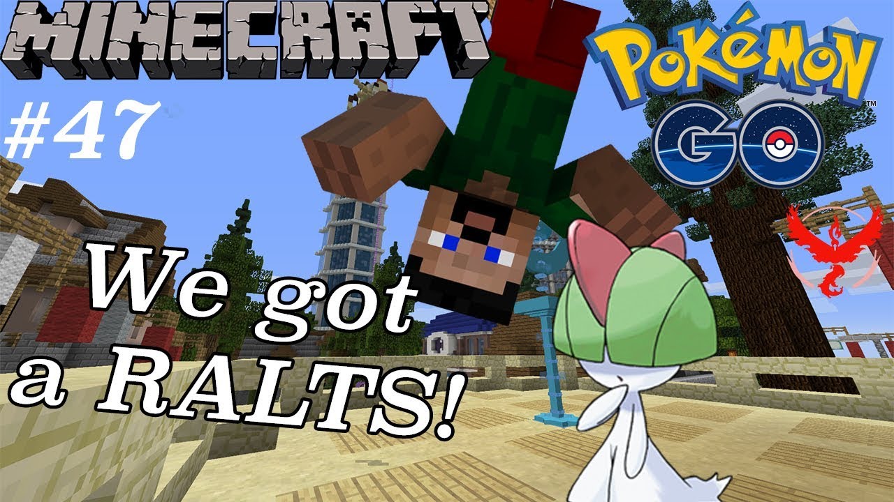 |We got a RALTS!| Minecraft: Pokemon GO - #47 - YouTube