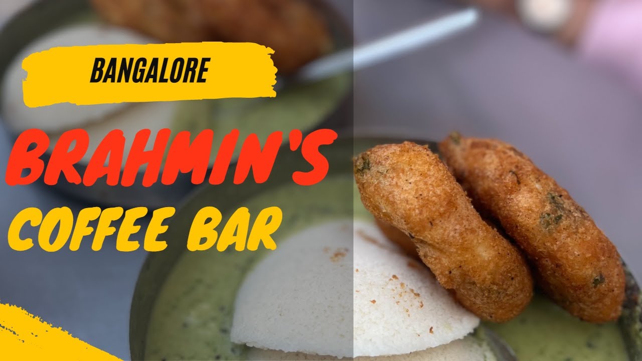 Breakfast at Brahmin's Coffee Bar, Bangalore - YouTube