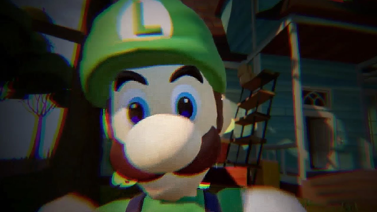 MY NEW NEIGHBOR IS LUIGI - Hello Neighbor MOD - YouTube