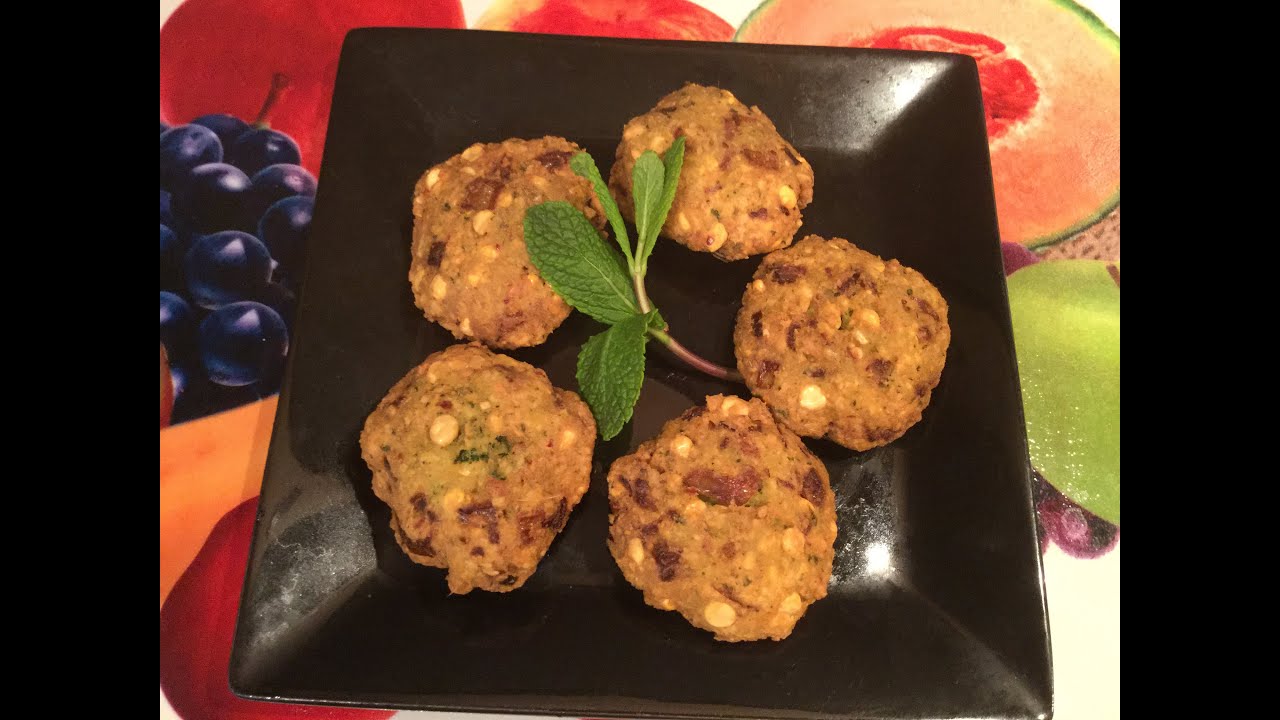 Mint masala vada or pudina masala Vadai - YouTube