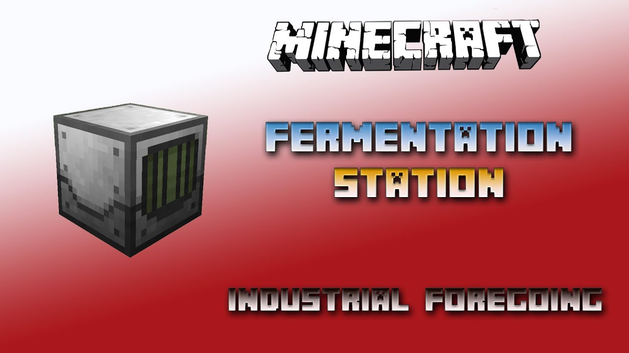 Fermentation Station 💎 Minecraft Industrial Foregoing Tutorial 💎 ...