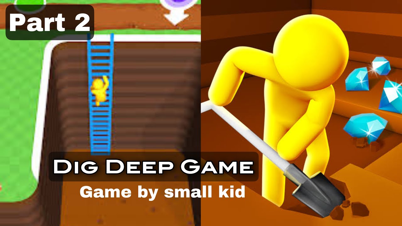 Dig Deep Game Play Part 2 | Gaming Channel by small kid | Eric Gaming ...