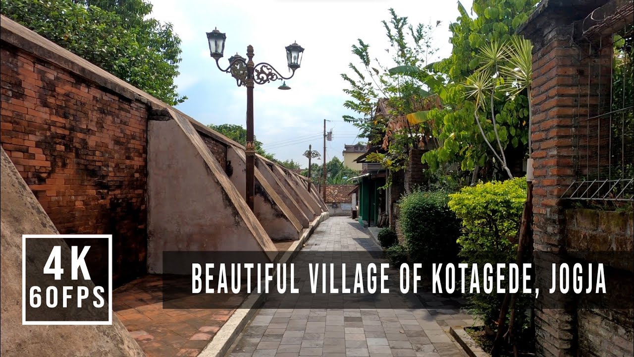 【4K】Exploring Kotagede, Jogja | Keliling Kawasan Kotagede Jogja - YouTube