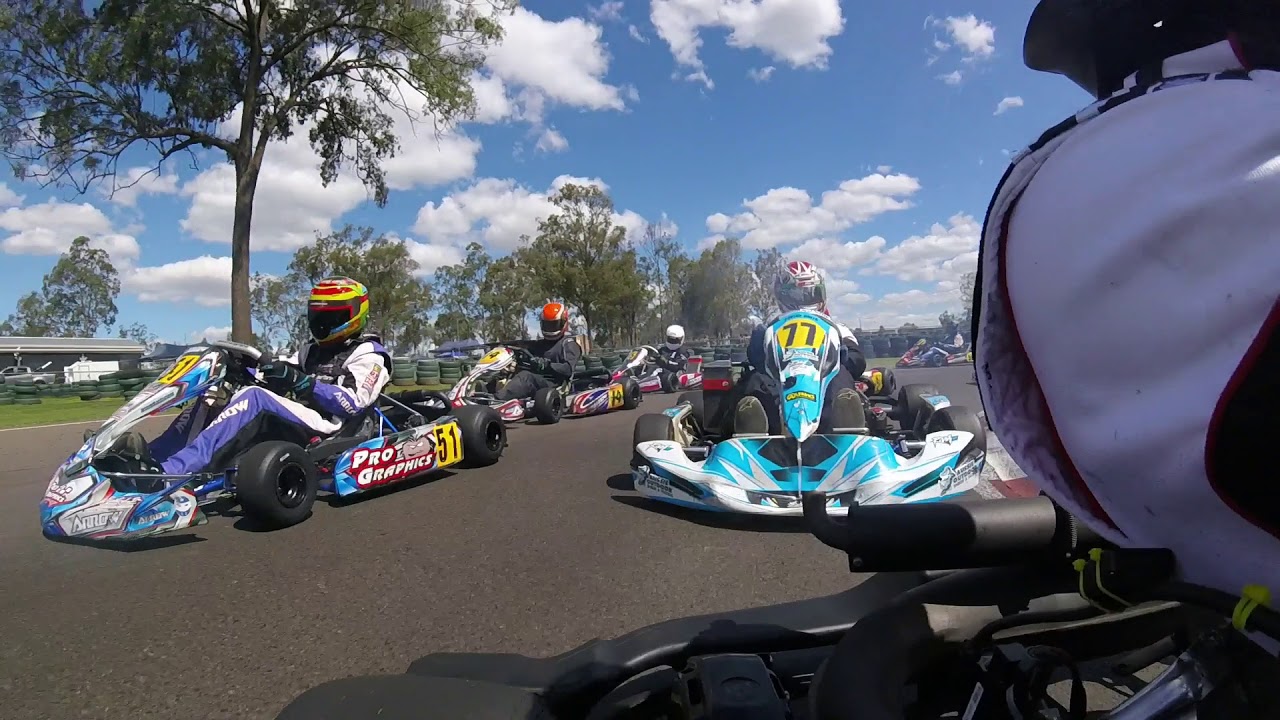 Toowoomba Kart Club - October Meeting - TAG Restricted Light - YouTube