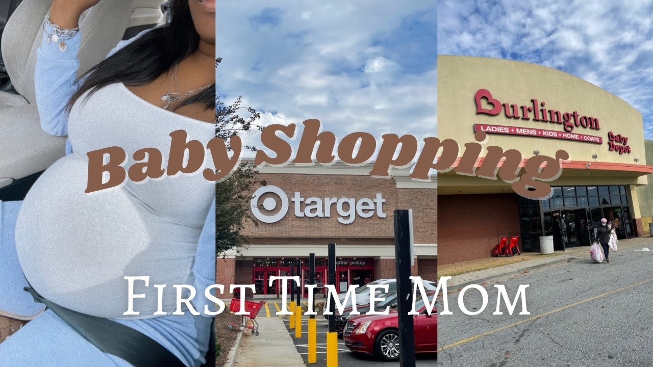 Baby Shopping As A First Time Mom | Shopping Vlog | 34 Weeks Pregnant - YouTube