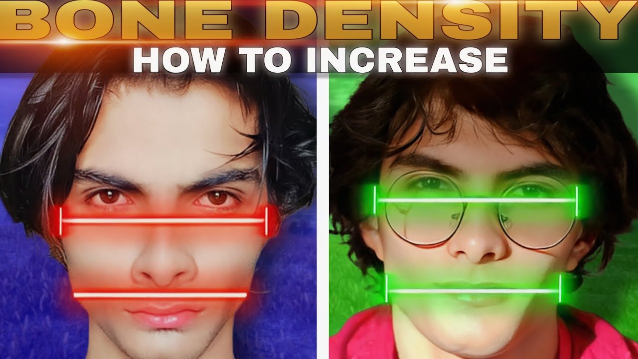 How to increase bone density? #looksmaxxing - YouTube