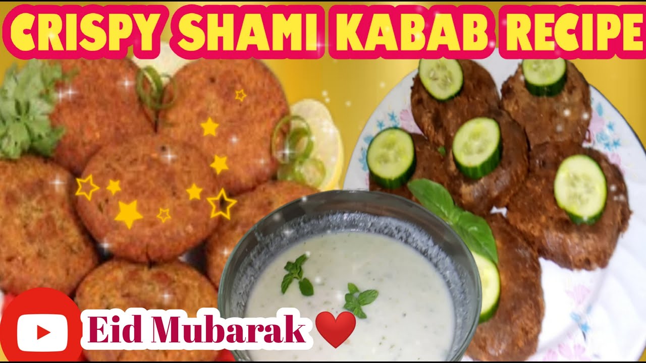 Eid Special Kabab Recipe By Zarish Cooking vlogs|Shami kabab Recipe ...