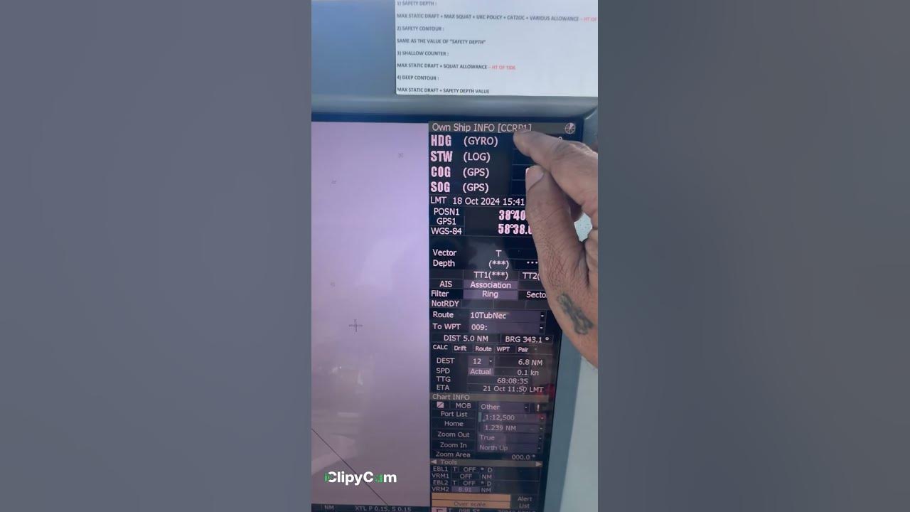 PSC Important findings on ECDIS - CCRP Password Protection - JRC 901B - YouTube