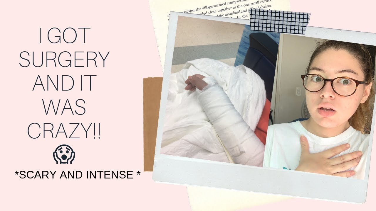 I GOT HAND SURGERY!!! *SCARY AND INTENSE* - YouTube