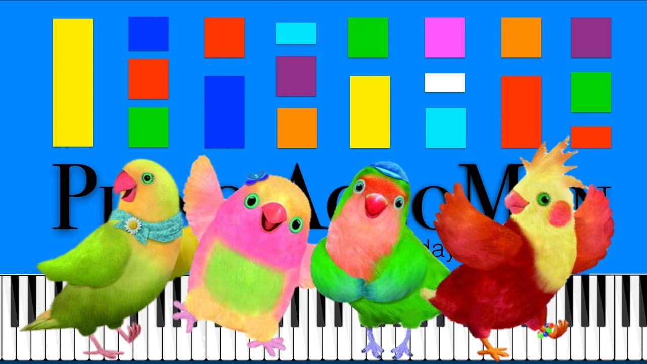 CBeebies - 3rd and Bird Theme Song (Slow Easy Medium) Piano Tutorial 4K ...