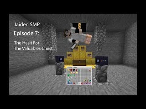 Jaiden SMP Episode 7 : The Heist For The Valuables Chest - YouTube