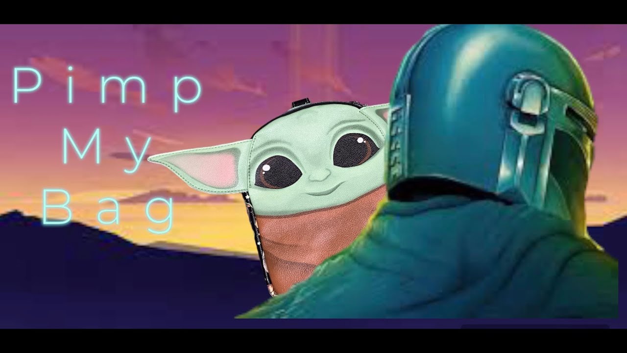 Pimp my bag series: Baby Grogu Mav pack - YouTube