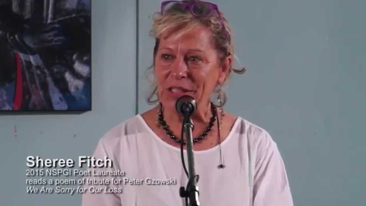 NSPGI Poet Laureate Sheree Fitch: 'We Are Sorry For Our Loss' - YouTube