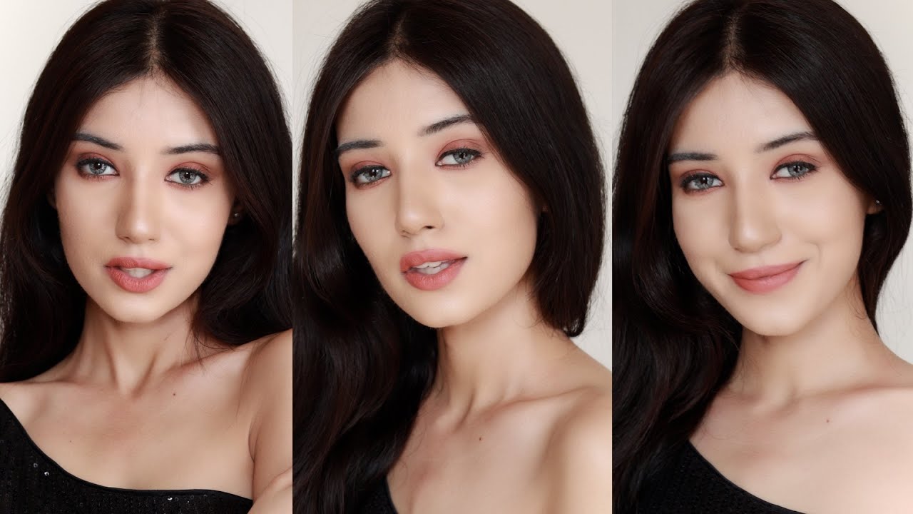 Date night Glam Makeup Look | GRWM | Easy Glam Makeup Look with ...