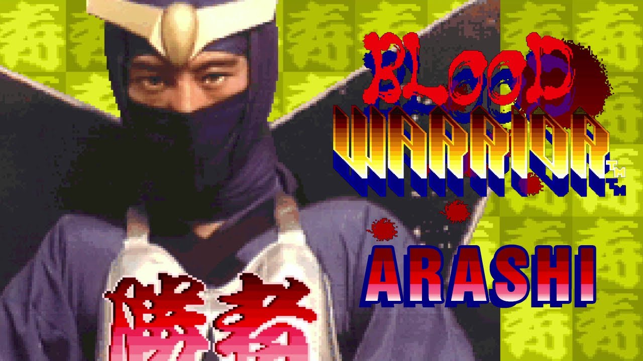Blood Warrior - Arashi (Arcade) - YouTube