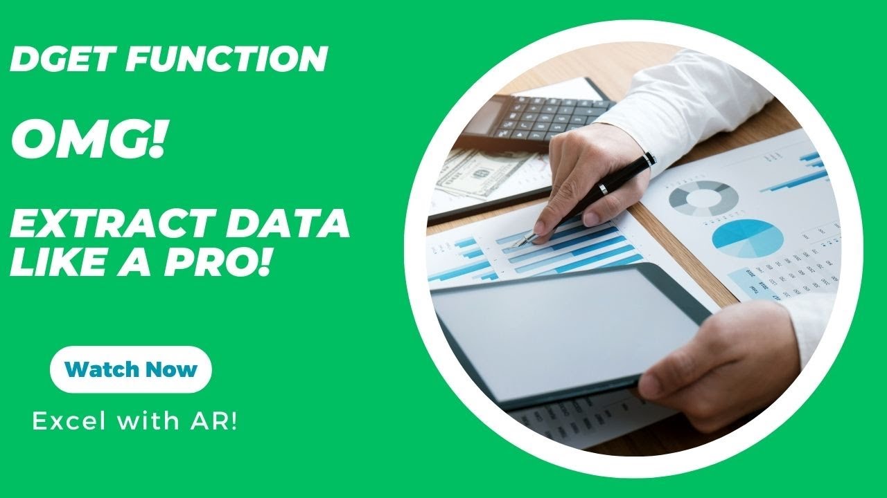 🔥 Excel DGET Function Explained | Extract Data Like a PRO! - YouTube