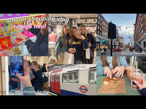 London shopping vlog + haul (subdued, brandy, glossier…) 🎀🛍️