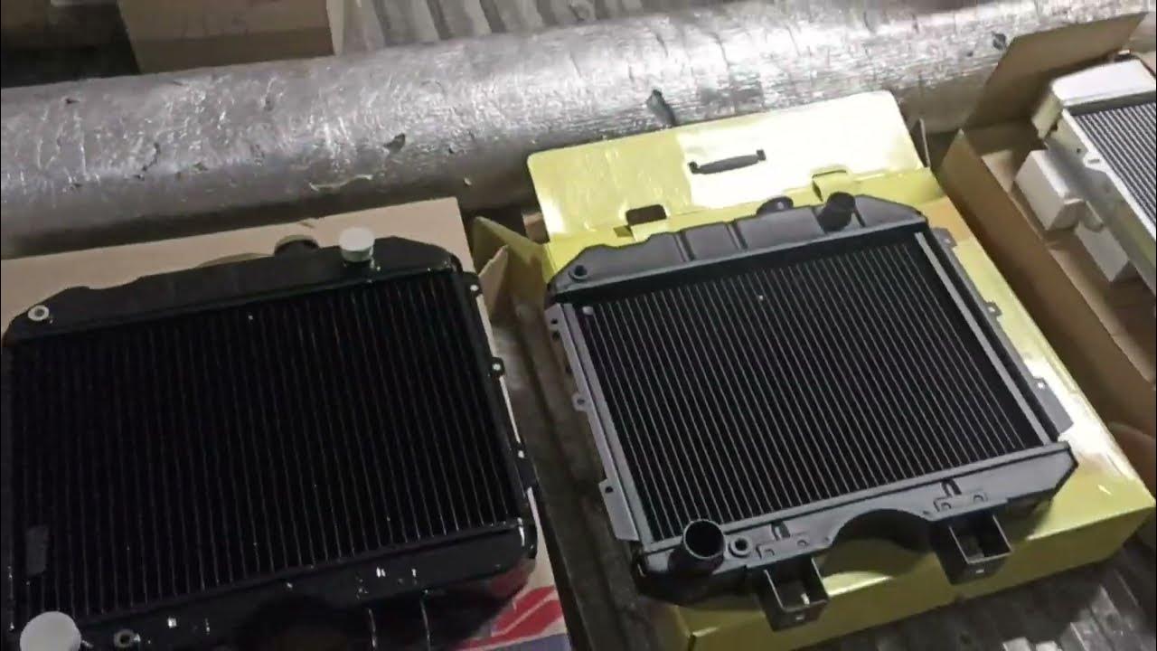 Радиатор на УАЗ 469 452 - YouTube