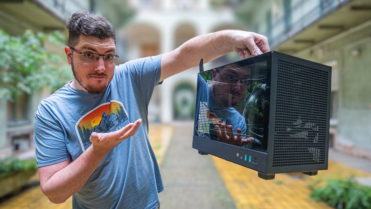 Hordozható Gamer PC! - DeepCool CH160 Build - YouTube