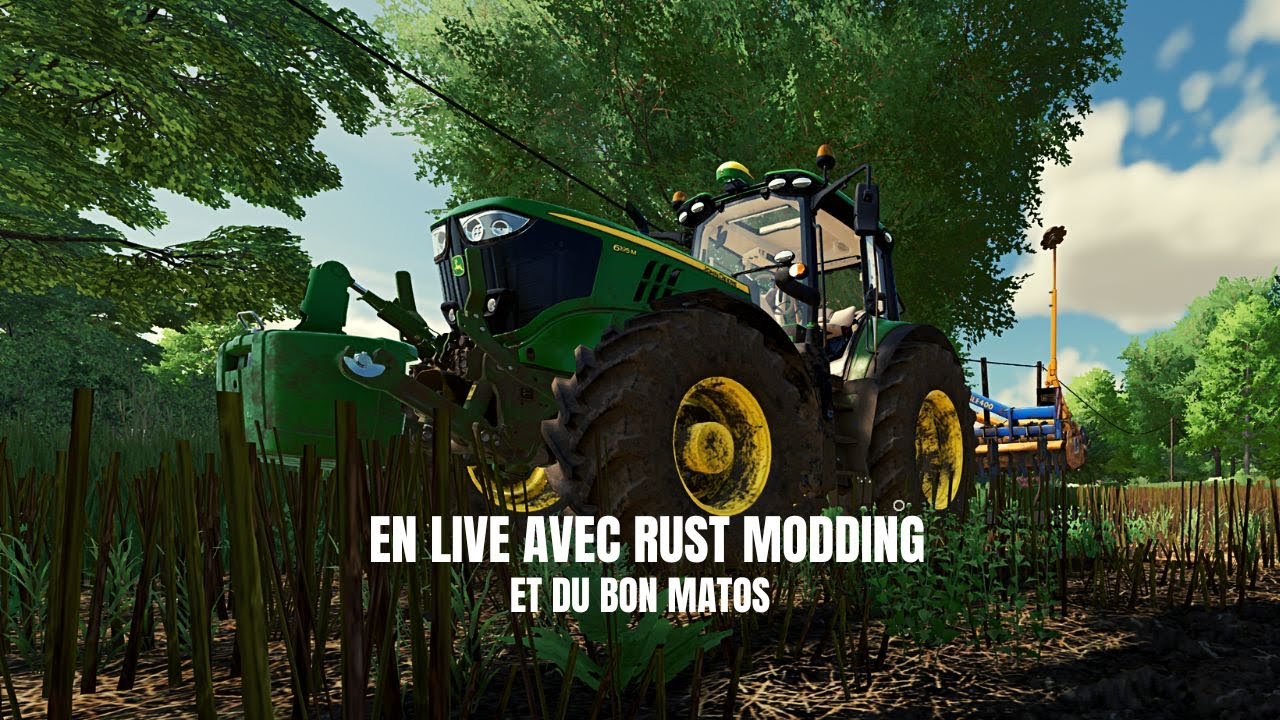 EN LIVE AVEC RUST MODDING - YouTube