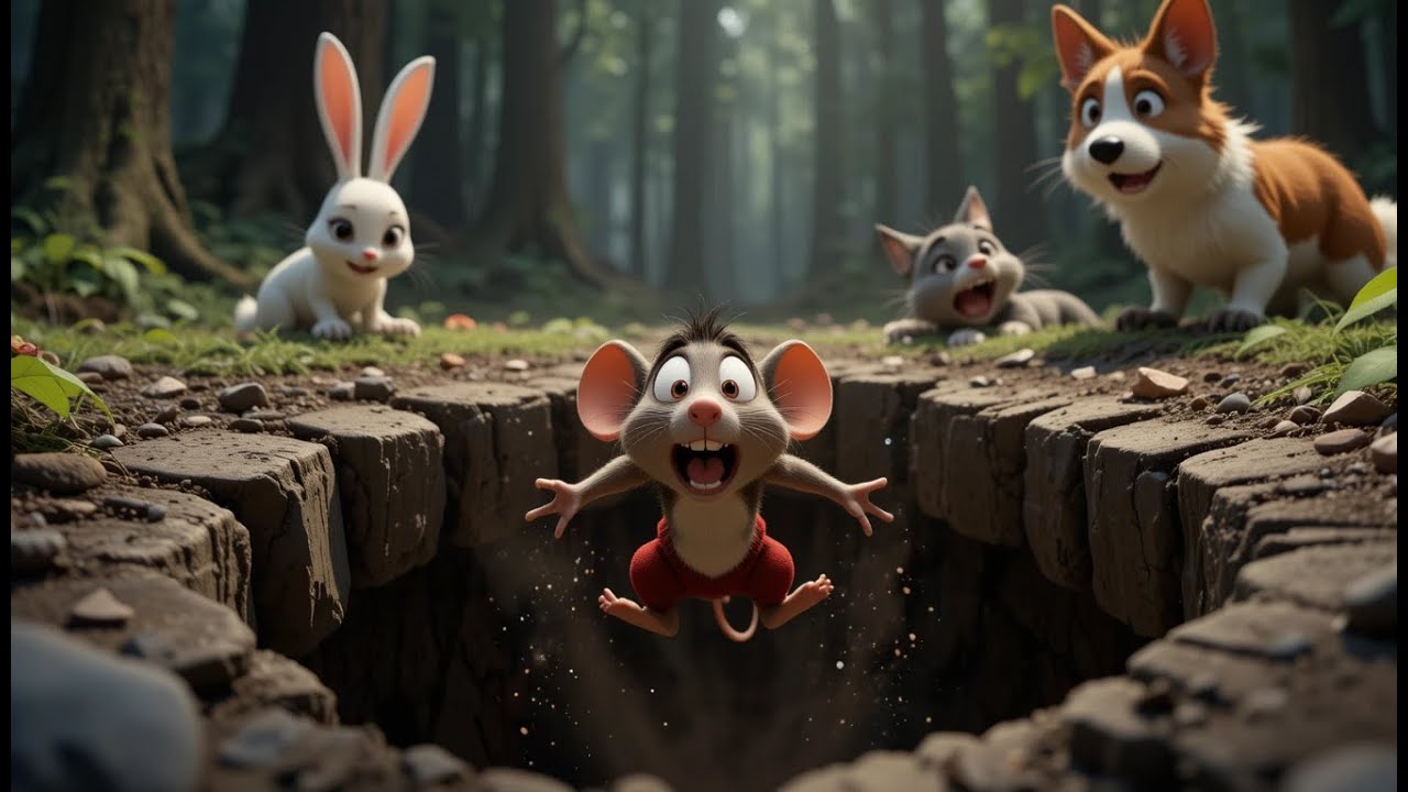 🔥 The Brave Mouse and His Friends: A Heartwarming Rescue Adventure! 🐭🐰🐱 ...