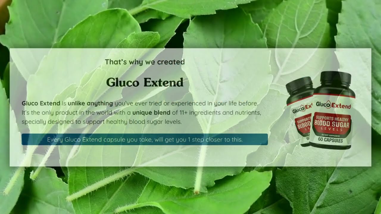 Glucofix: Natural Support for Healthy Blood Sugar Levels - YouTube