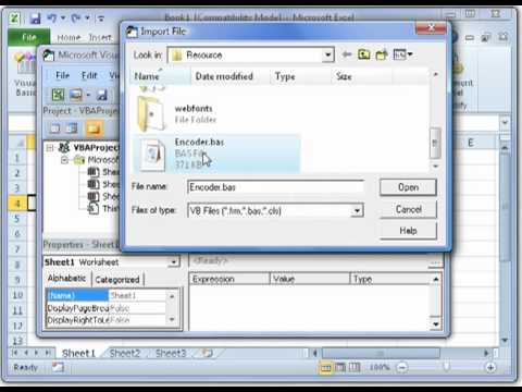 How to create barcodes in Excel using ConnectCode Barcode Fonts - YouTube