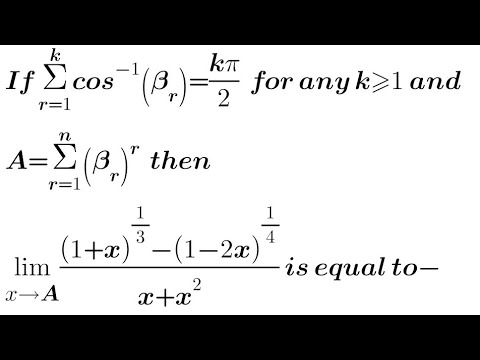 Interesting limit problem - YouTube