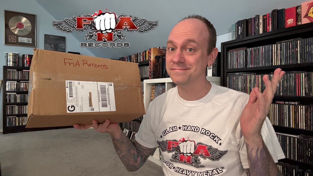 Unboxing CDs From The Mail!! - FNA Records - YouTube