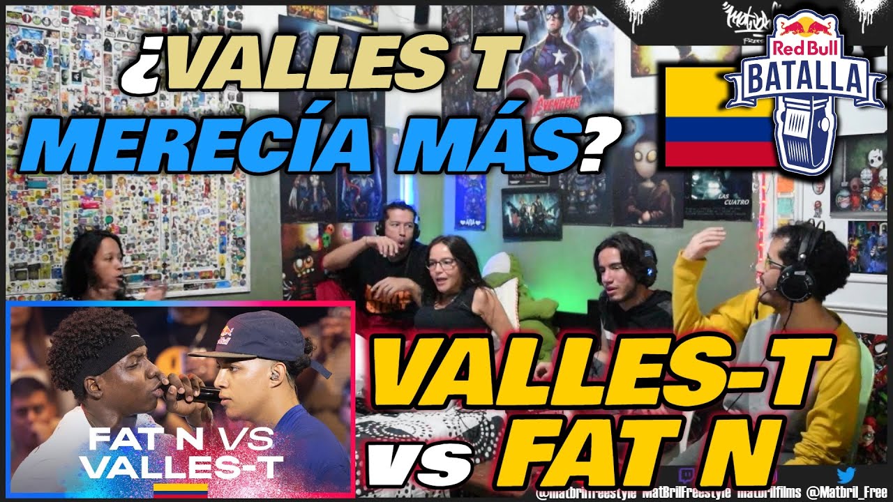 🔴COLOMBIANOS REACCIONAN y ANALIZAN FAT N vs VALLES T - ¿VALLES MERECÍA ...