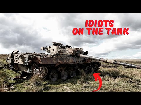 Idiots on the tank  | military equipment accident | compilation