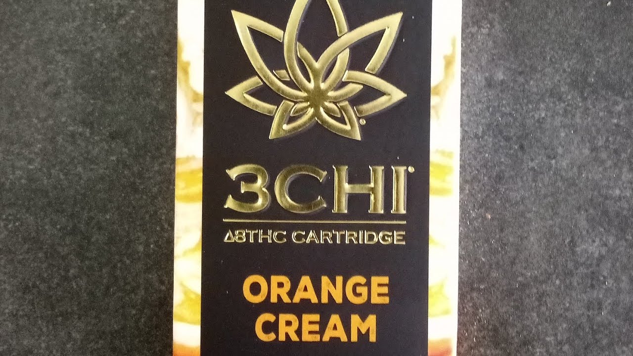 3chi Orange Cream Delta 8 cartridge Review - YouTube