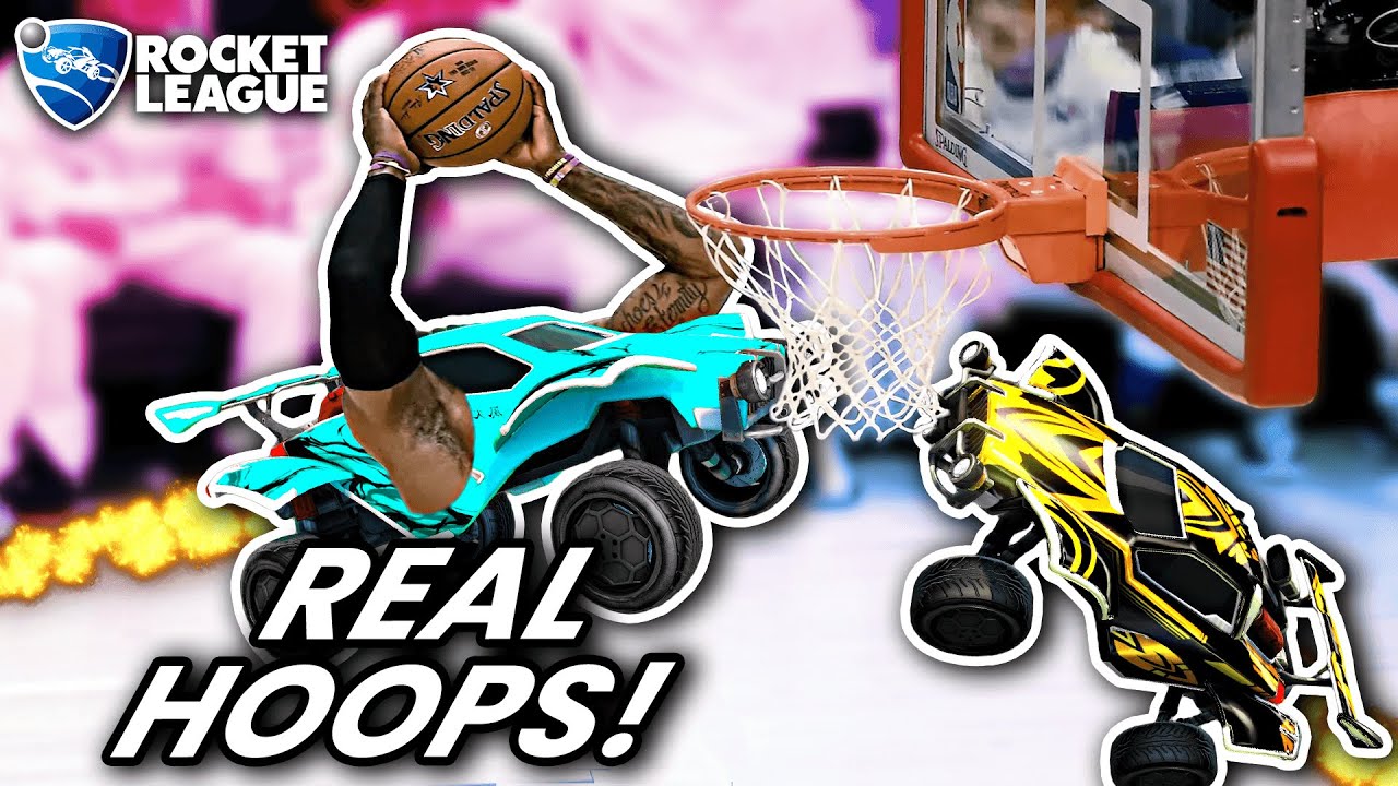 ROCKET LEAGUE HOOPS, BUT ITS SUPER REALISTIC... - YouTube