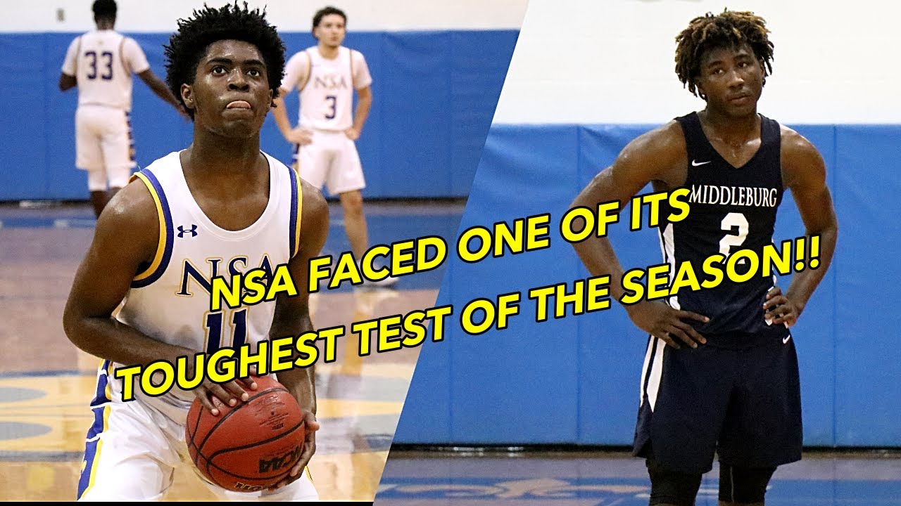 Kaleb Brown Stepped up Big Time!! (Middleburg vs NSA) - YouTube