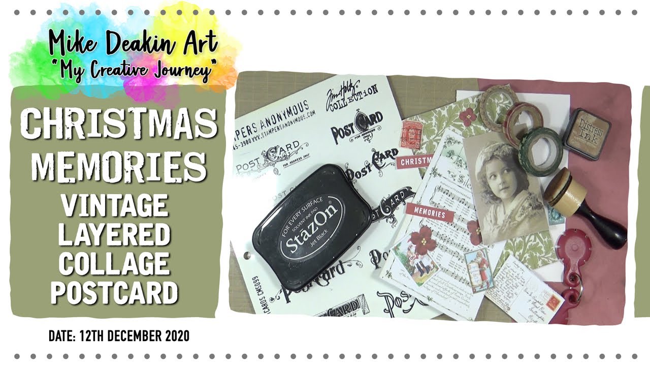 Christmas Memories - Collage Postcard - YouTube