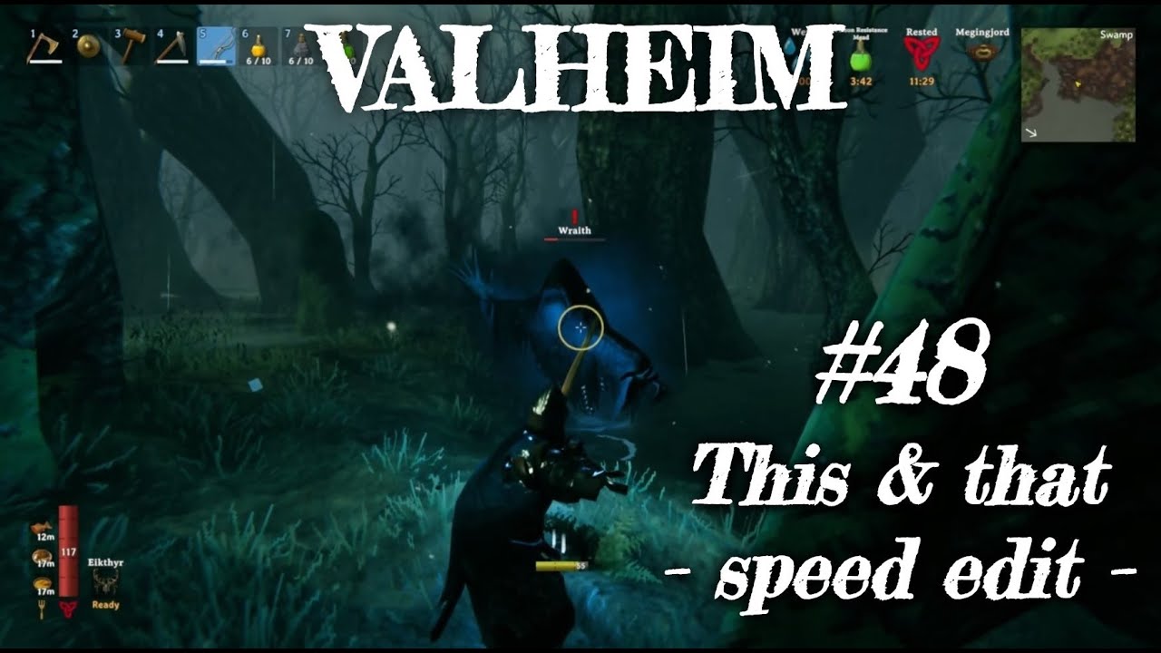 Valheim, #48, This & that, speed edit, relaxing gameplay. - YouTube