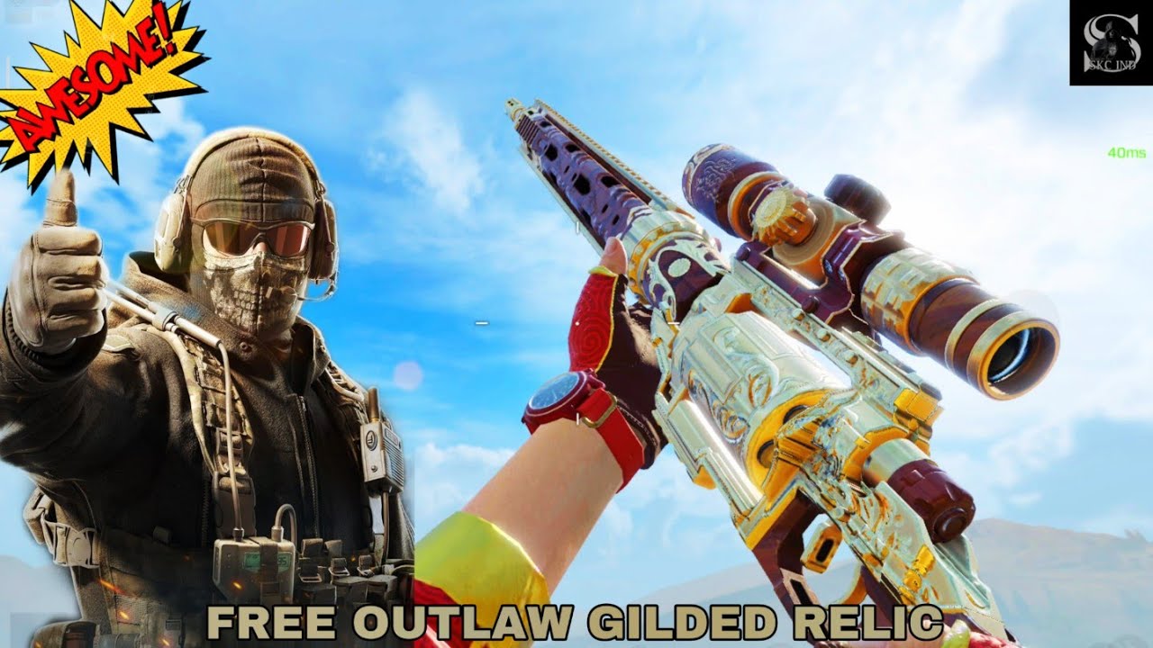 Free Outlaw - Gilded Relic is Looking Awesome CODM | Free Skins COD ...