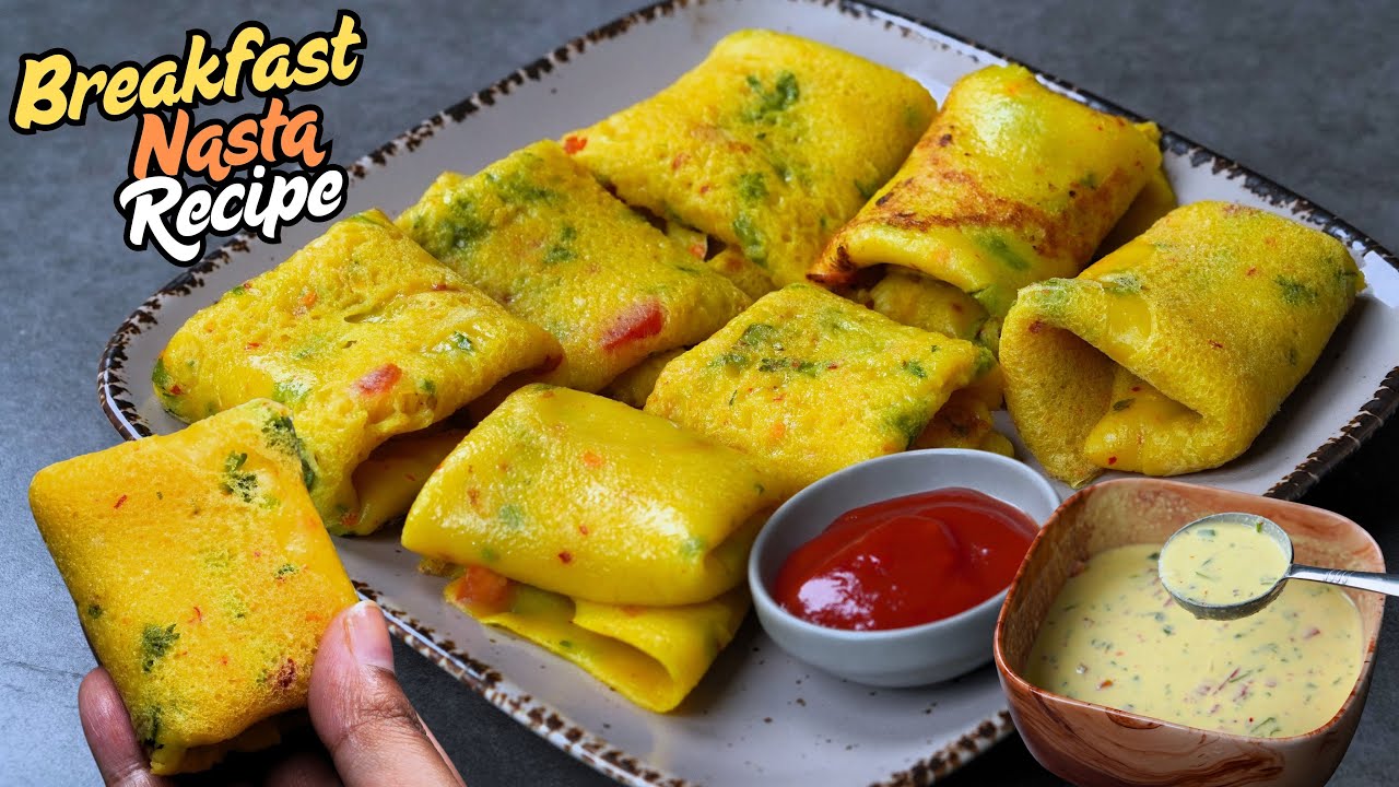 10 Minutes Nasta Recipe | Instant Breakfast | Healthy Breakfast Recipe ...