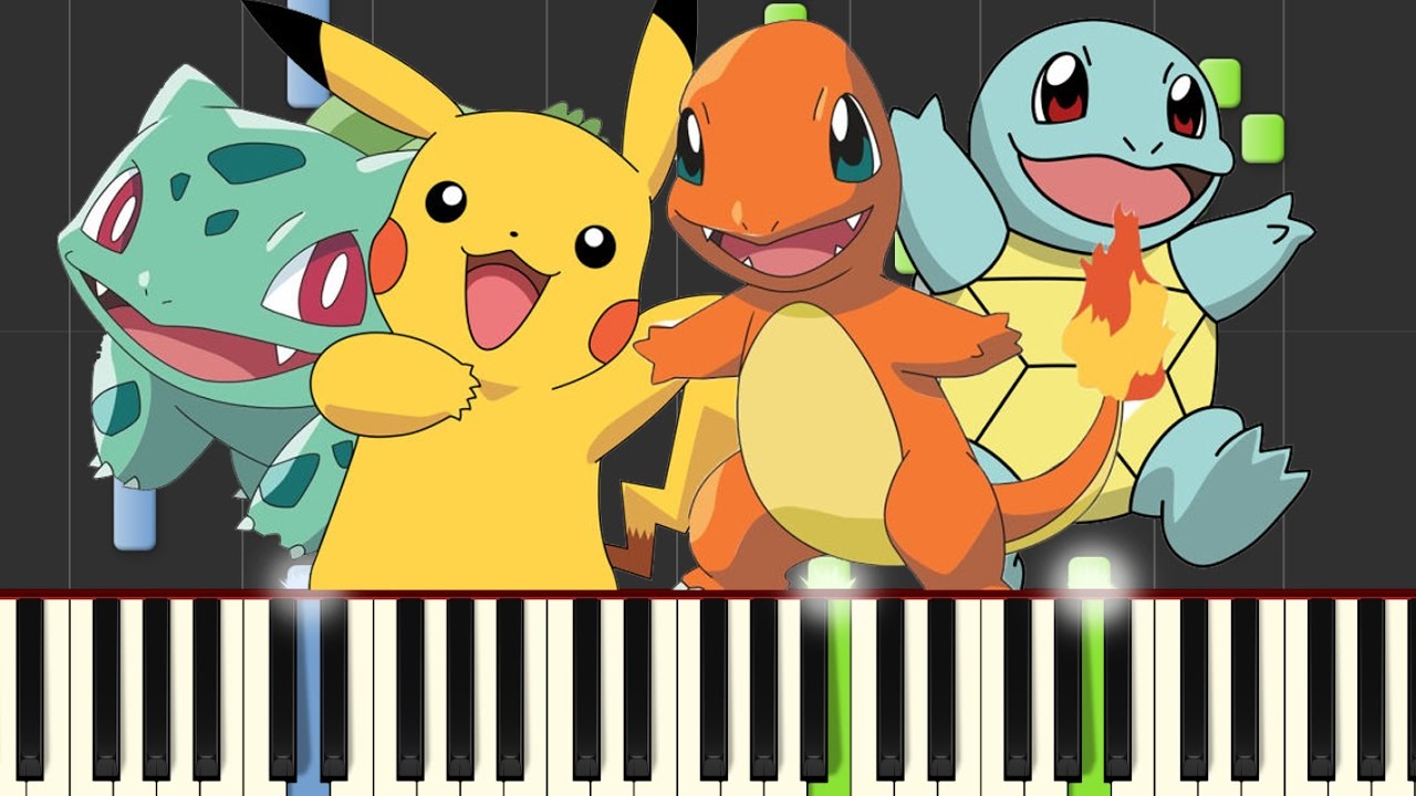 Pokemon Medley (Piano) - Motivational Epic Piano - YouTube