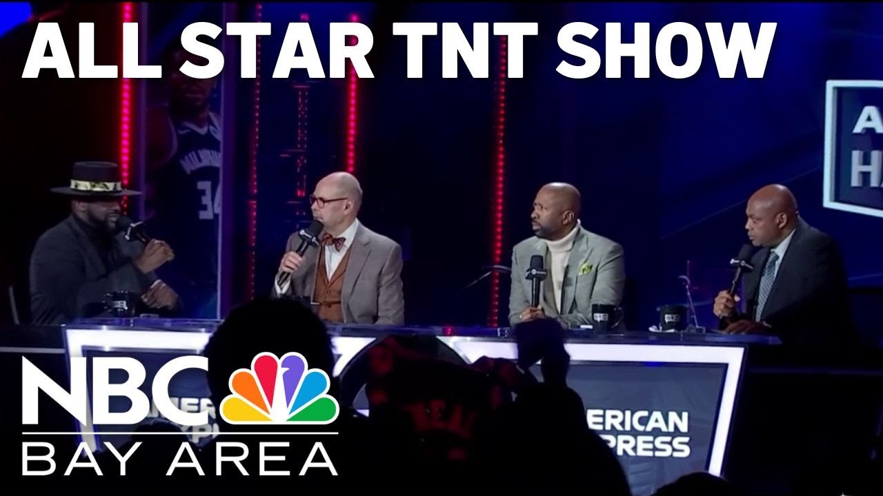 Pier 48 packed as fans watch live NBA on TNT show ahead of All Star ...