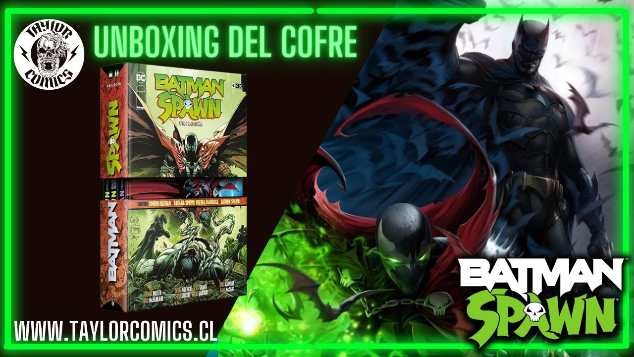 Unboxing del cofre Batman Spawn con las 3 historias de editorial ECC. - YouTube