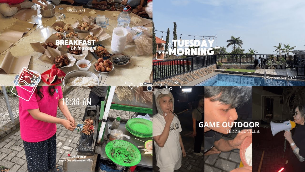 VLOG | GATHERING CGV SMO 2024 ⋆｡˚‧ Morning Activity, Grill and BBQ, K-POP Dance, Game, Exchange ...